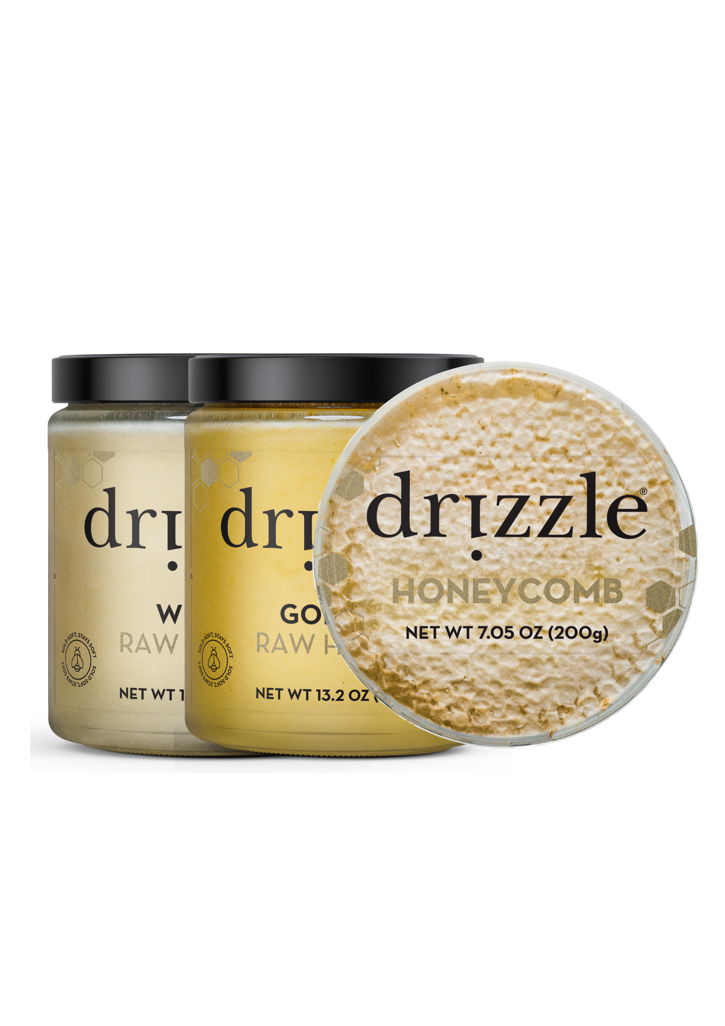 Everyday Honey Bundle Raw Canadian Honey | Drizzle Honey