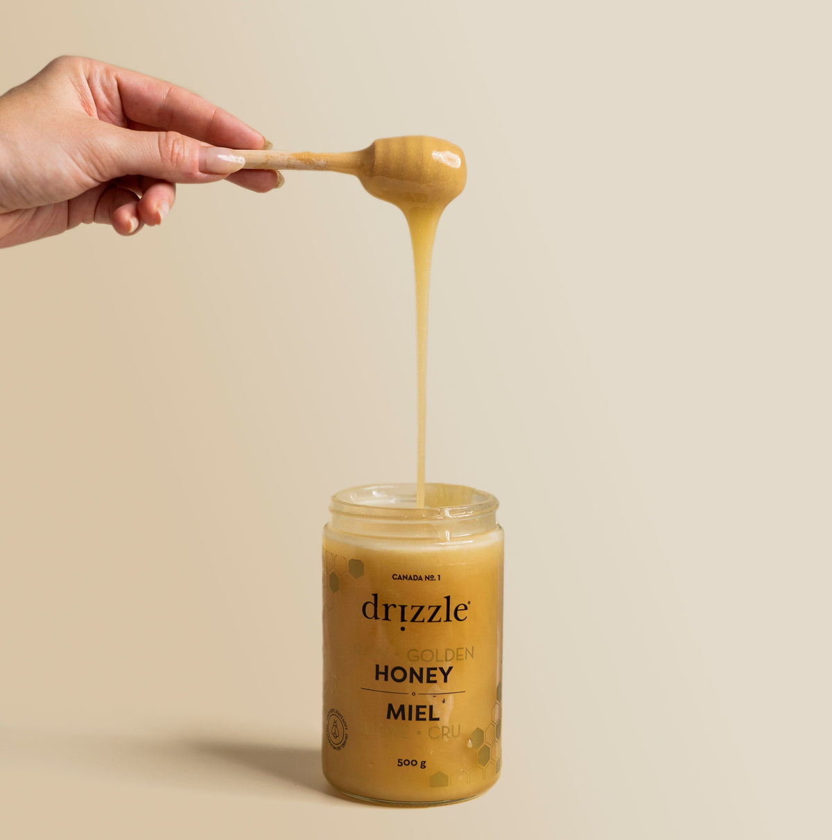 Golden Raw Honey | Drizzle Honey