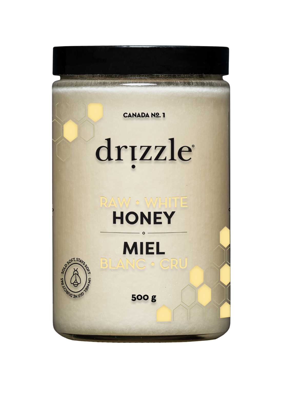 White Raw Canadian Honey | Drizzle Honey