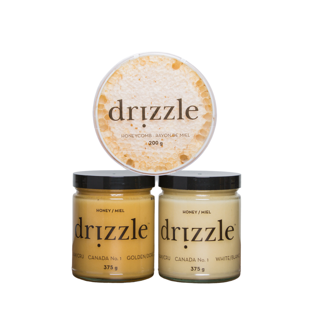 Everyday Honey Bundle Raw Canadian Honey | Drizzle Honey